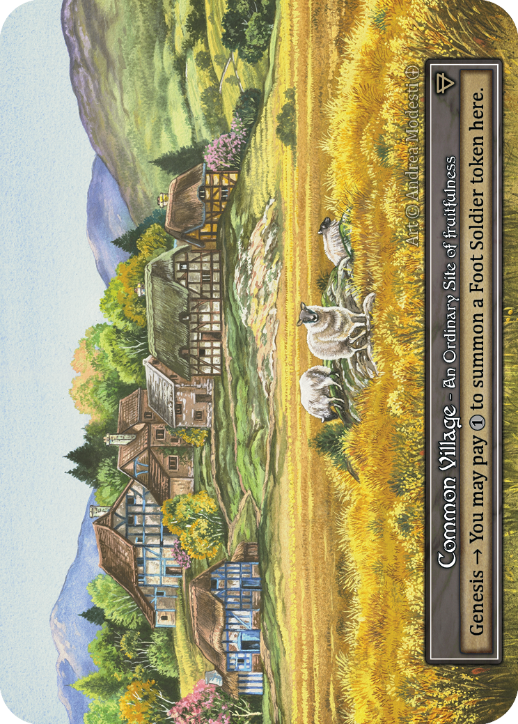 Common Village Foil – Sorcery Contested Realm Europe