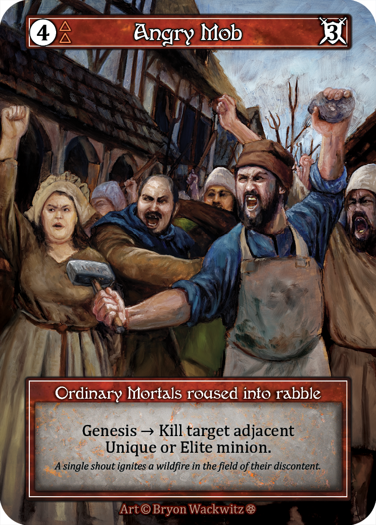 Angry Mob Foil – Sorcery Contested Realm Europe
